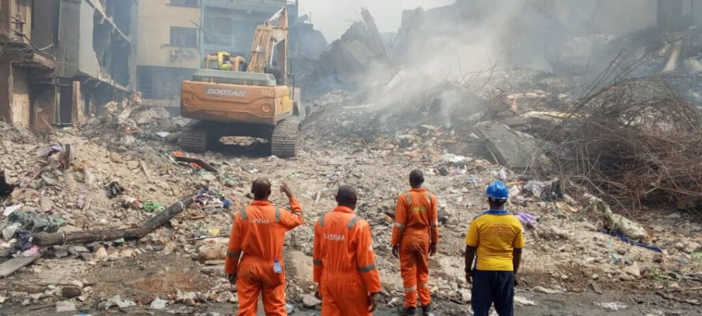 Three Confirmed Dead After Lagos Island High-Rise Fire as Rescue ...