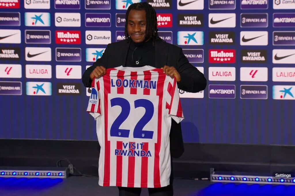 Atletico Madrid Unveil Lookman After Atalanta Transfer | Metro Standard